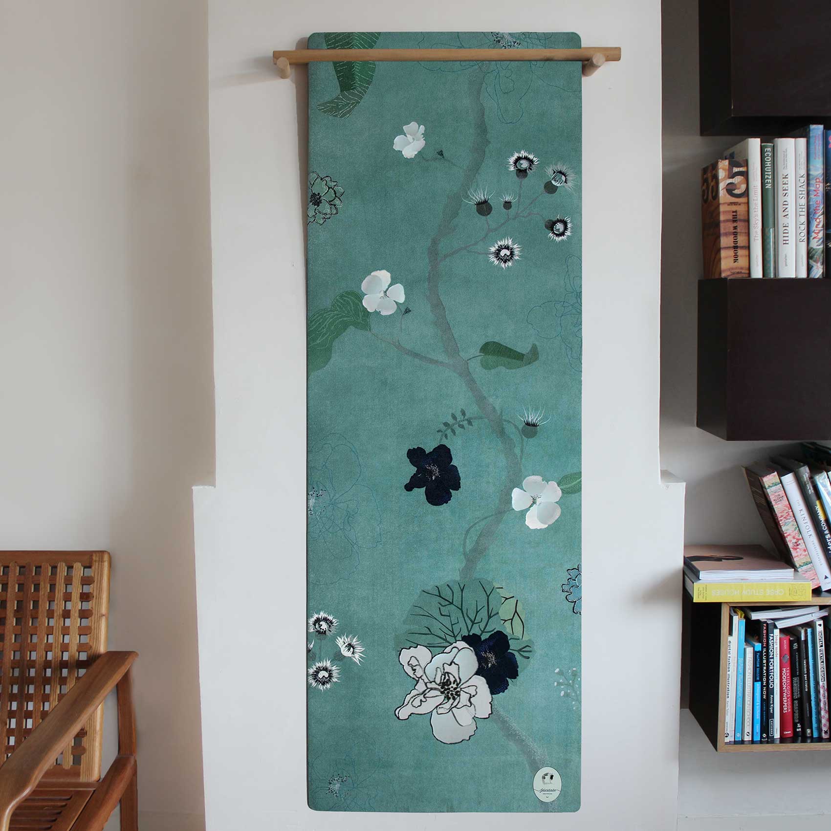 Oak yoga mat hanger – Studio Felicidade